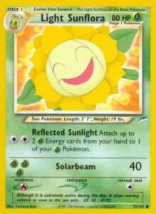 light sunflora - 72/105 - common - unlimited edition