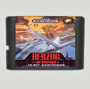 taka co 16 bit sega md game herzog zwei 16 bit md game card for sega mega drive for genesis