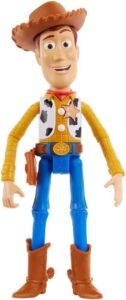 disney pixar toy story 4 true talkers woody figure, 9.2 in posable, talking character figure with authentic movie-inspired look and 15+ phrases, gift for kids 3 years and older