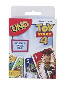 mattel games uno featuring 4 -kids and family card game