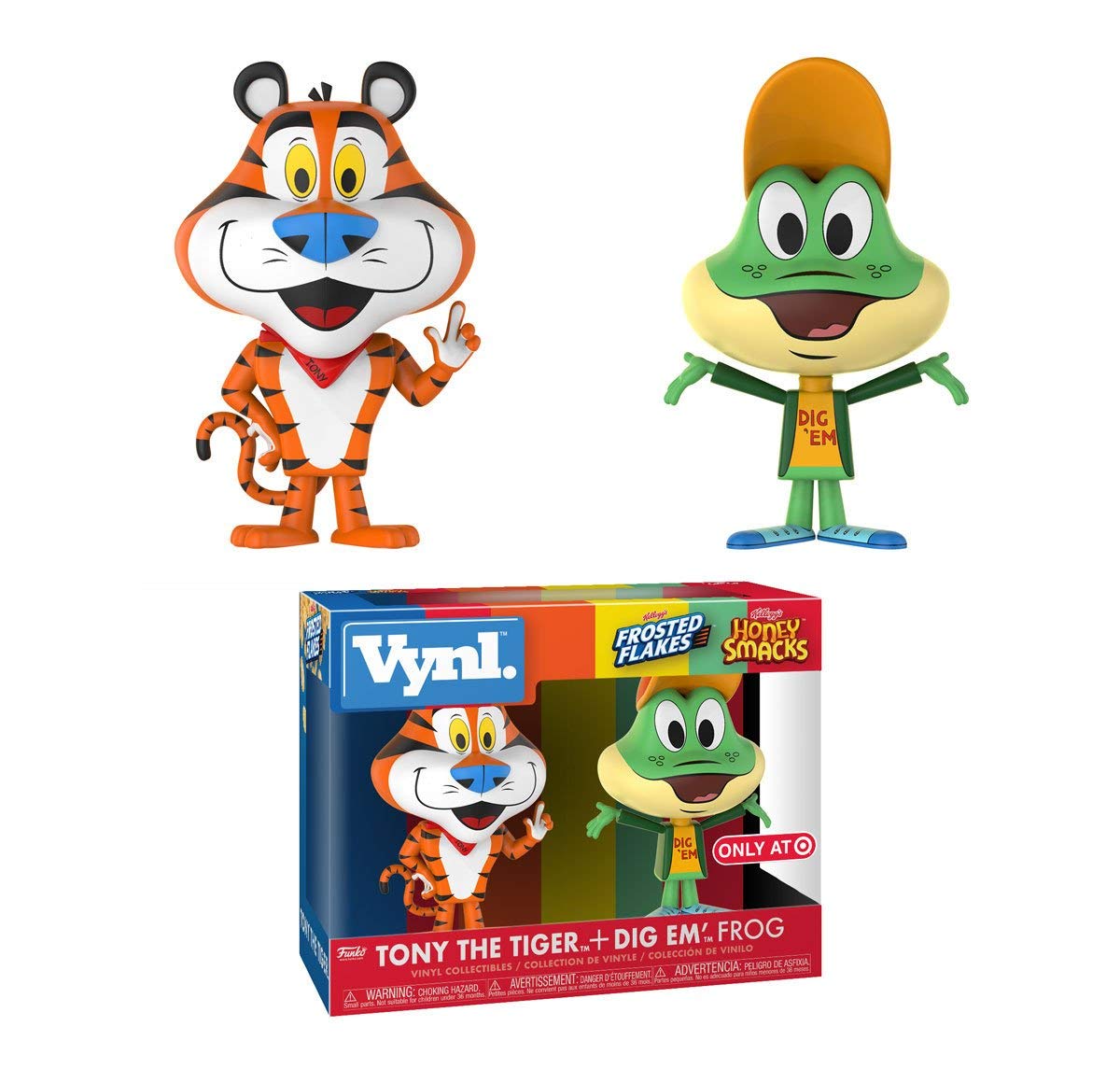 Funko VYNL Tony The Tiger + Dig Em' Frog Exclusive 2 Pack