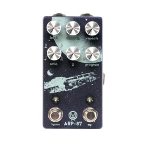 walrus audio arp-87 multi-function delay, limited edition purple/silver