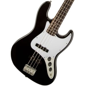 squier by fender affinity series jazz bass - laurel fingerboard - black