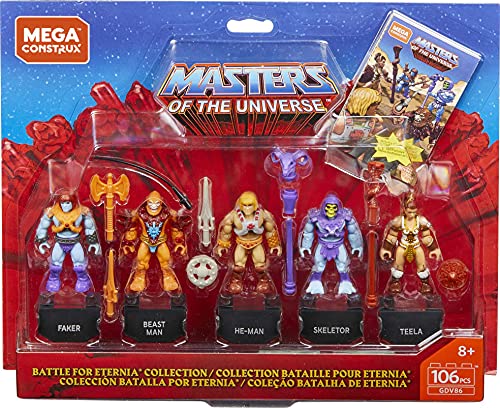 Mega Construx Heroes Battle for Eternia Collection Micro Action Figure Building Set