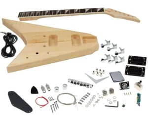 solo fvk-15 diy electric guitar kit