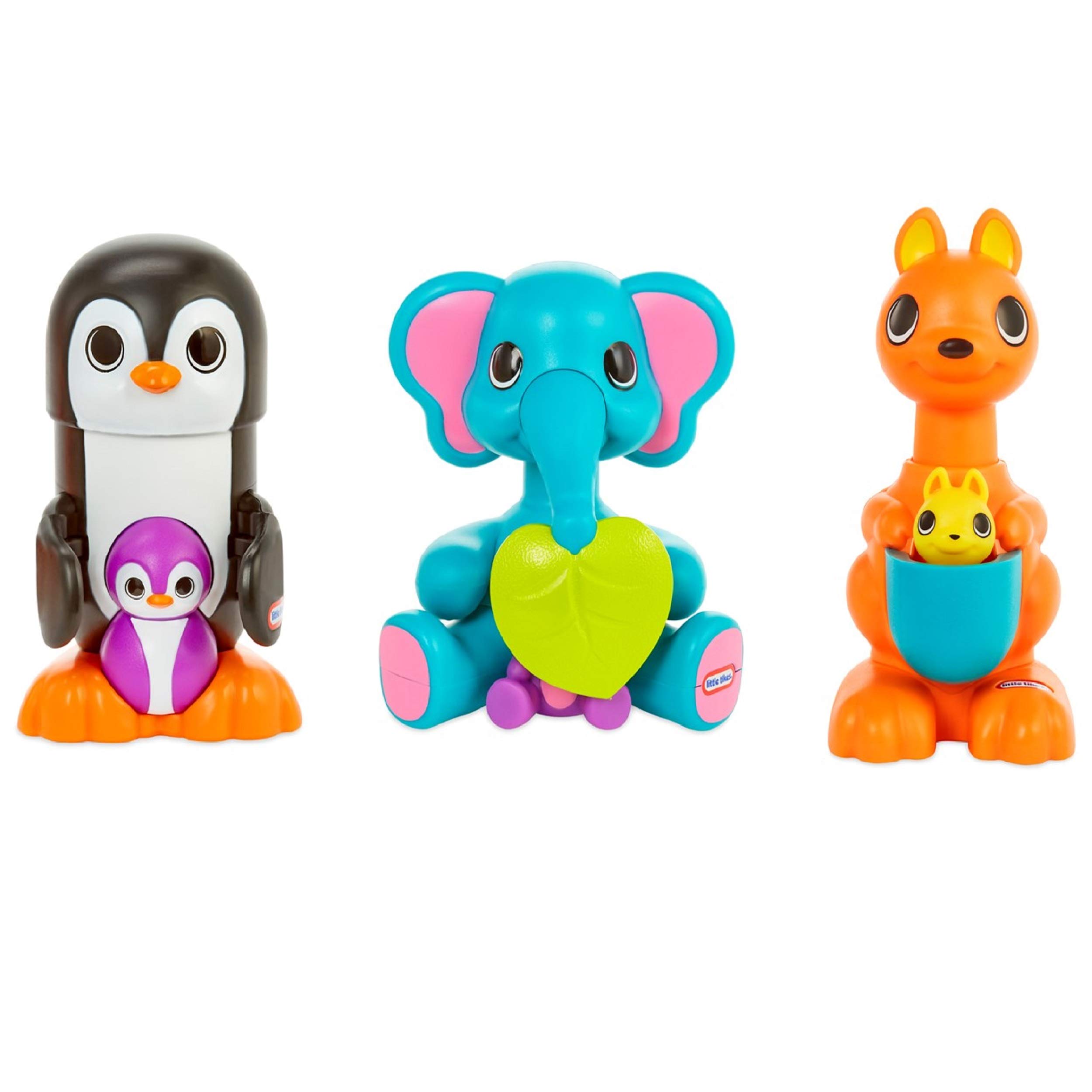 Little Tikes Fantastic Firsts Peeky Pals Kangaroo Press & Hop Toy, Multicolor (648823E7C)