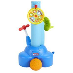 little tikes fun zone pop 'n splash surprise game for kids + balls, multicolor