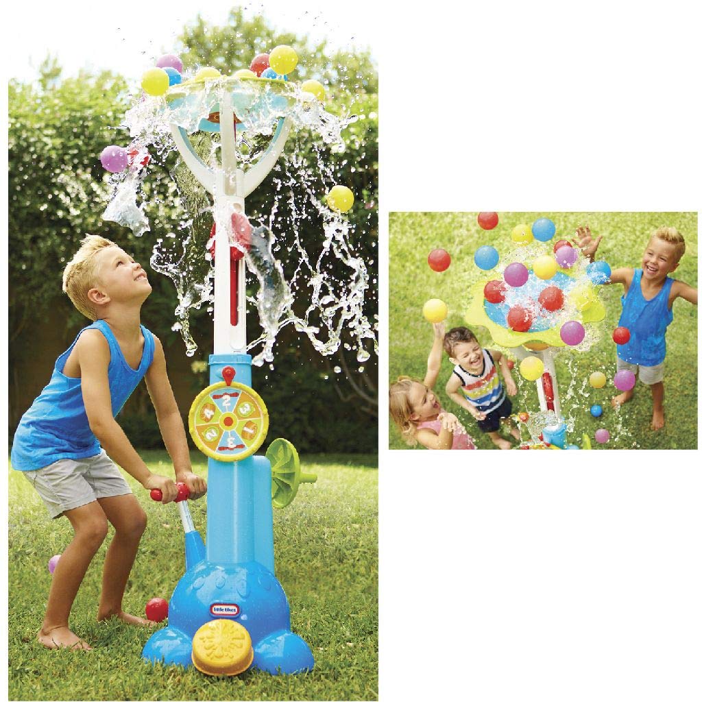 Little Tikes Fun Zone Pop 'N Splash Surprise Game for Kids + Balls, Multicolor