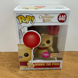 Funko POP! Disney: Christopher Robin - Winnie The Pooh [With Red Balloon - Flocked] # 440 - BoxLunch Exclusive!