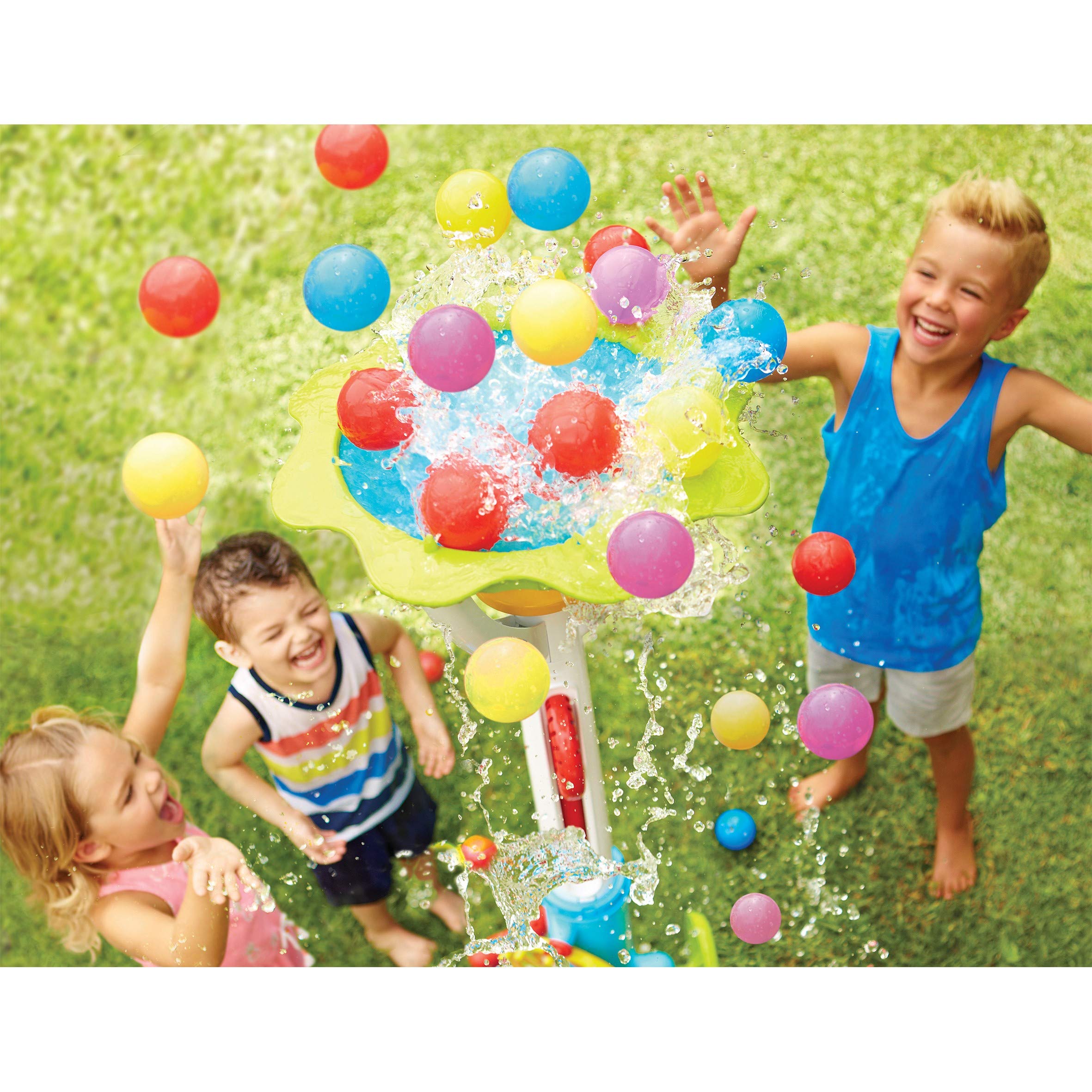 Little Tikes Fun Zone Pop 'N Splash Surprise Game for Kids + Balls, Multicolor