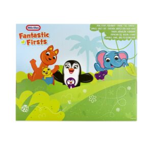 Little Tikes Fantastic Firsts Peeky Pals Kangaroo Press & Hop Toy, Multicolor (648823E7C)