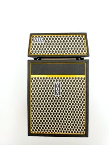 miniature amplifiers vox classic amps. for display only