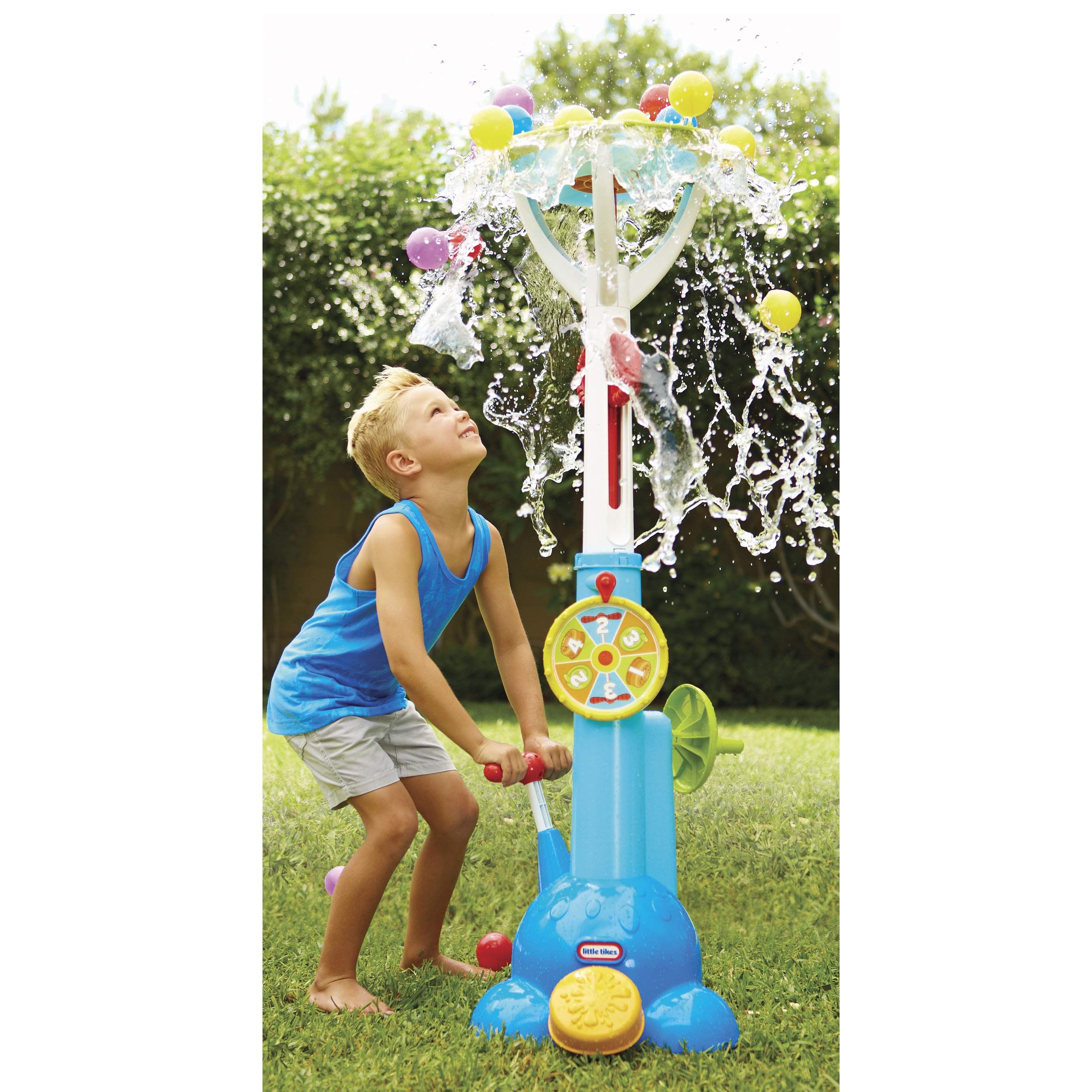 Little Tikes Fun Zone Pop 'N Splash Surprise Game for Kids + Balls, Multicolor