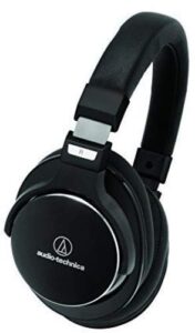 audio-technica ath-msr7gm sonicpro over-ear high-resolution audio headphones, gun metal gray (renewed)