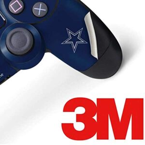 Skinit Decal Gaming Skin Compatible with PS4 Controller - Officially Licensed NFL Dallas Cowboys Blue Performance Series Design