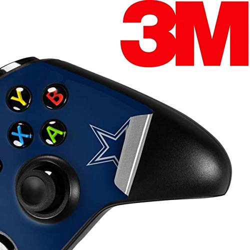 Skinit Decal Gaming Skin Compatible with Xbox One S Controller - Officially Licensed NFL Dallas Cowboys Blue Performance Series Design