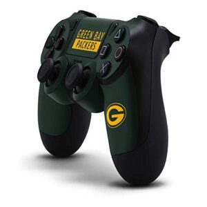 Skinit Decal Gaming Skin Compatible with PS4 Controller - Officially Licensed NFL Green Bay Packers Green Performance Series Design