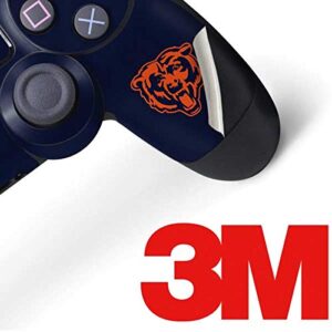 Skinit Decal Gaming Skin Compatible with PS4 Controller - Officially Licensed NFL Chicago Bears Blue Performance Series Design