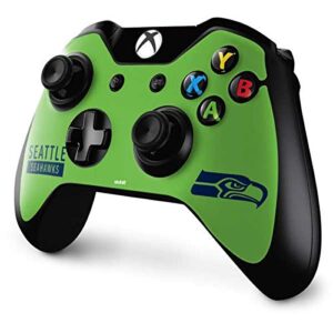 Skinit Decal Gaming Skin Compatible with Xbox One Controller - Officially Licensed NFL Seattle Seahawks Green Performance Series Design