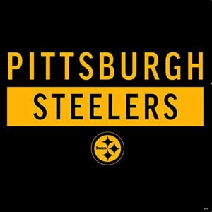 Skinit Decal Gaming Skin Compatible with PS4 Controller - Officially Licensed NFL Pittsburgh Steelers Black Performance Series Design