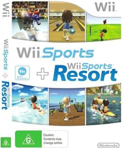 nintendo wii sports / wii sports resort - 2 games on 1 disc bundle version (renewed)