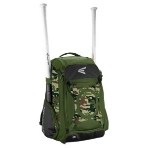 easton walk-off iv bat & equipment backpack bag, army camo