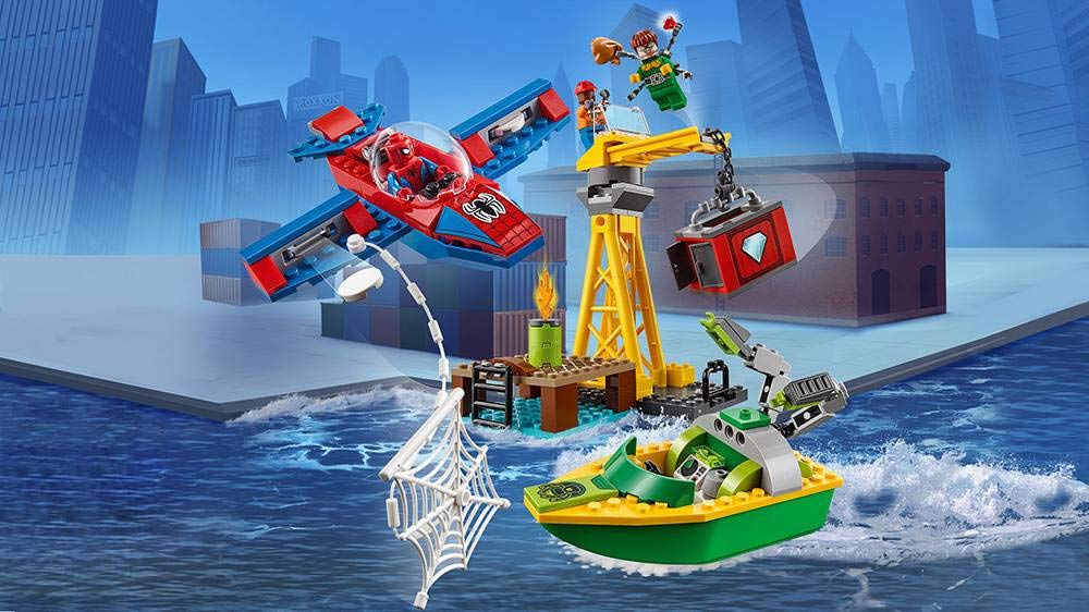 LEGO Marvel Spider Man Spider-Man: Doc Ock Diamond Heist 76134 Building Kit (150 Pieces)