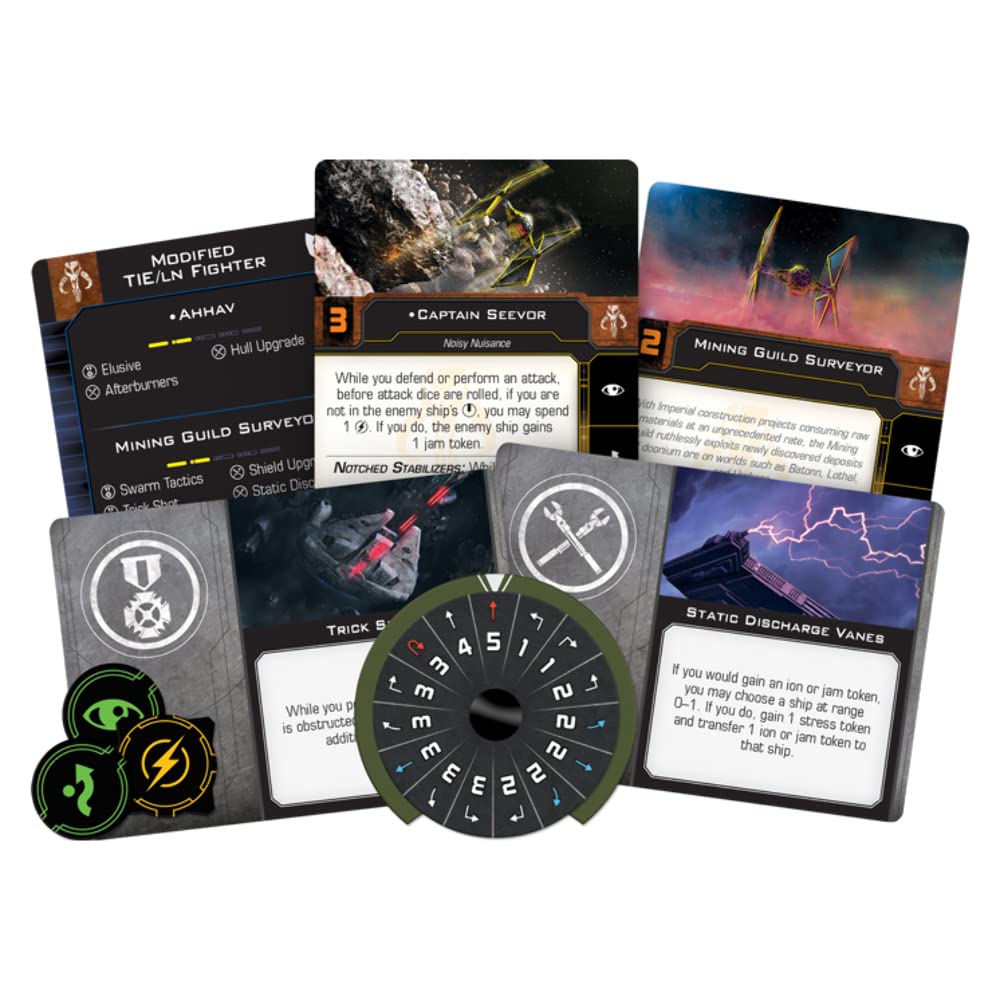 Fantasy Flight Games Star Wars: X-Wing (2nd Edition) - Mining Guild TIE Expansion Pack