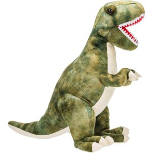 prextex 15" large plush dinosaur t-rex large cuddly soft dinosaur toys for kids