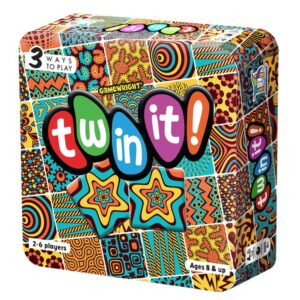 gamewright 253 twin it! card game multi-colored, 5"