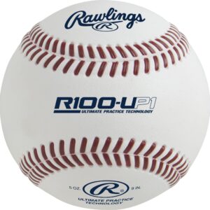 rawlings | ultimate practice technology baseballs | r100-up1 | high school | practice use | 12 count