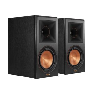 klipsch rp-600m reference premiere bookshelf speakers - pair (ebony)