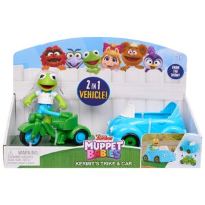 muppet babies kermit's trike and car