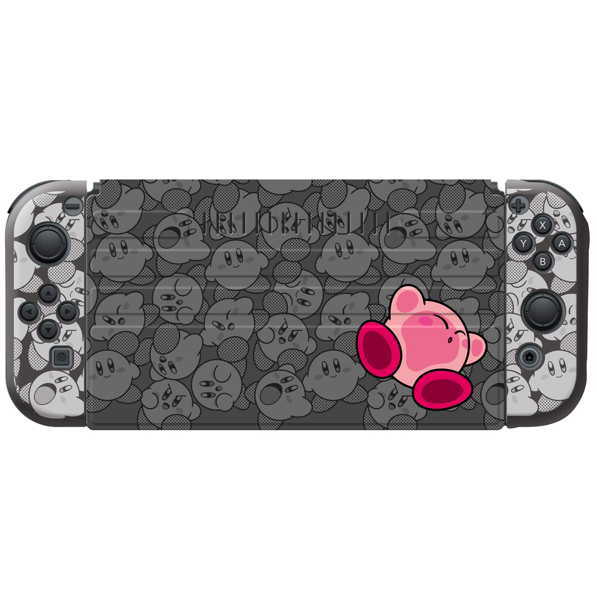 Kisekae Set Star Kirby for Nintendo Switch Game Console Japan Changing cover（Comic black）