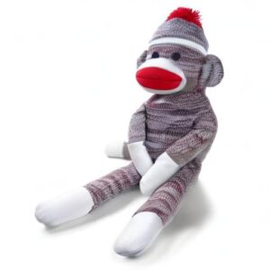 Pennington Bear Company The Original Sock Monkey, Hand-Knit, Plush Material, 20" inch