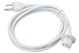 wesappinc replacement extension cable for apple power mac g5 imac 20" 21.5" 24" 27" power supply cord