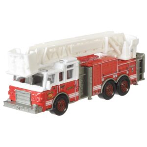 matchbox pierce velocity aerial platform fire truck working rigs