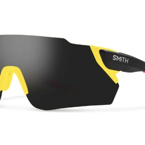 Smith Optics Attack Max Sunglasses, Matte Citron / ChromaPop Black / Contrast Rose Flash