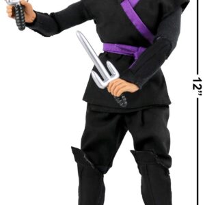 Click N' Play 12" Inch Ninja Action Figures Play Set With Accessories - Click N Play Military