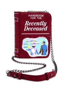 beetlejuice handbook for the recently deceased crossbody bag