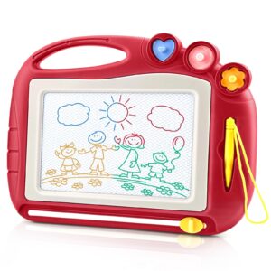 magnetic drawing board, toddler toys for age 1 2 3 boys girls, etch a sketch, best birthday easter christmas halloween kids toy gifts for boys and girls