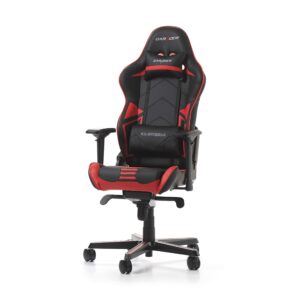 dxracer craft pro gaming chair, extra large, black/red4