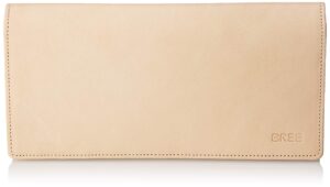 bree women's lund new 124 wallet, beige (nature), medium