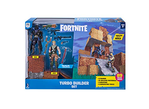 FORTNITE Turbo Builder Set 2 Figure Pack, Jonesy and Raven