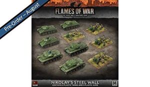 flames of war: mid war: soviet union: nikolay's steel wall (suab09)