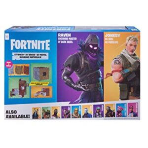 FORTNITE Turbo Builder Set 2 Figure Pack, Jonesy and Raven