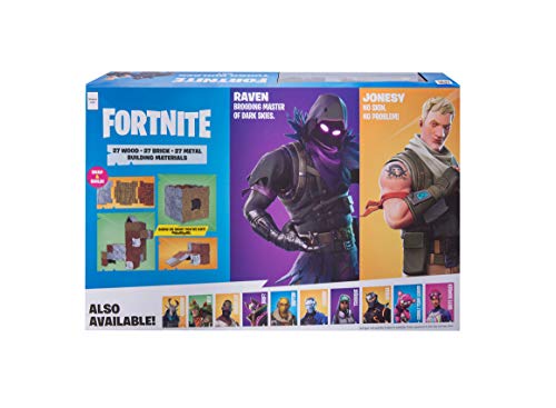 FORTNITE Turbo Builder Set 2 Figure Pack, Jonesy and Raven