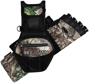 easton flipside hip quiver 4 tube realtree edge frame