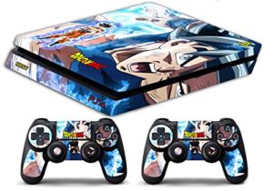 skin ps4 slim - dragon ball goku ultra instinct - limited edition decal cover adesiva playstation 4 slim sony bundle