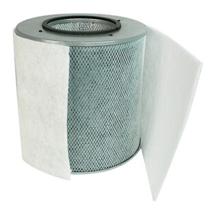 filter-monster - replacement compatible with austin air allergy machine junior (hm205) filter with pre-filter